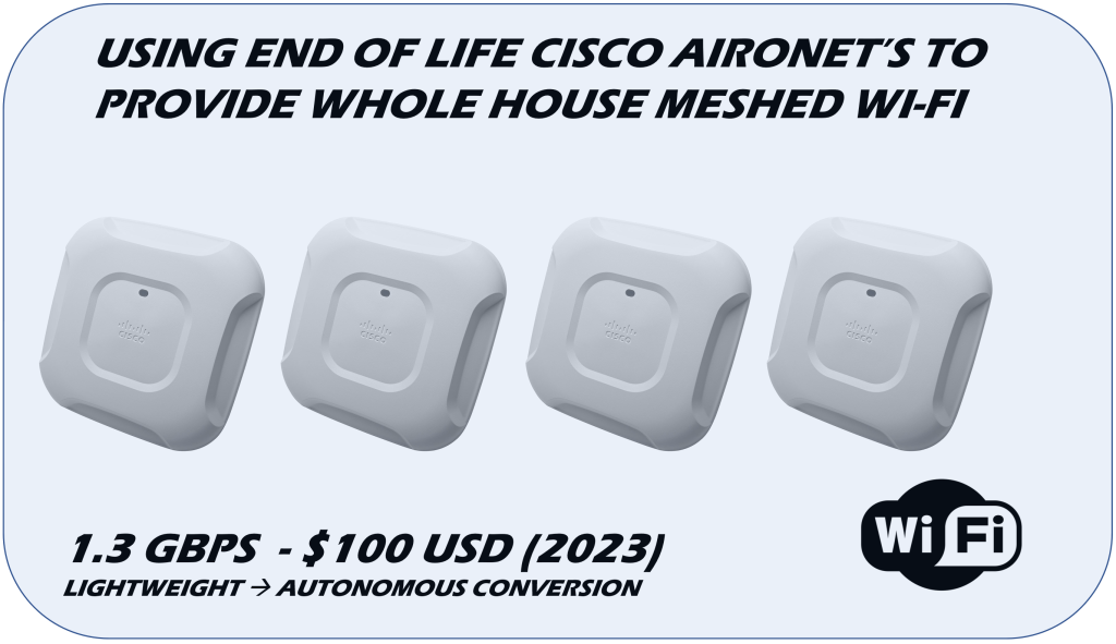 Converting Cisco Aironet From Lightweight To Autonomous Mode ...