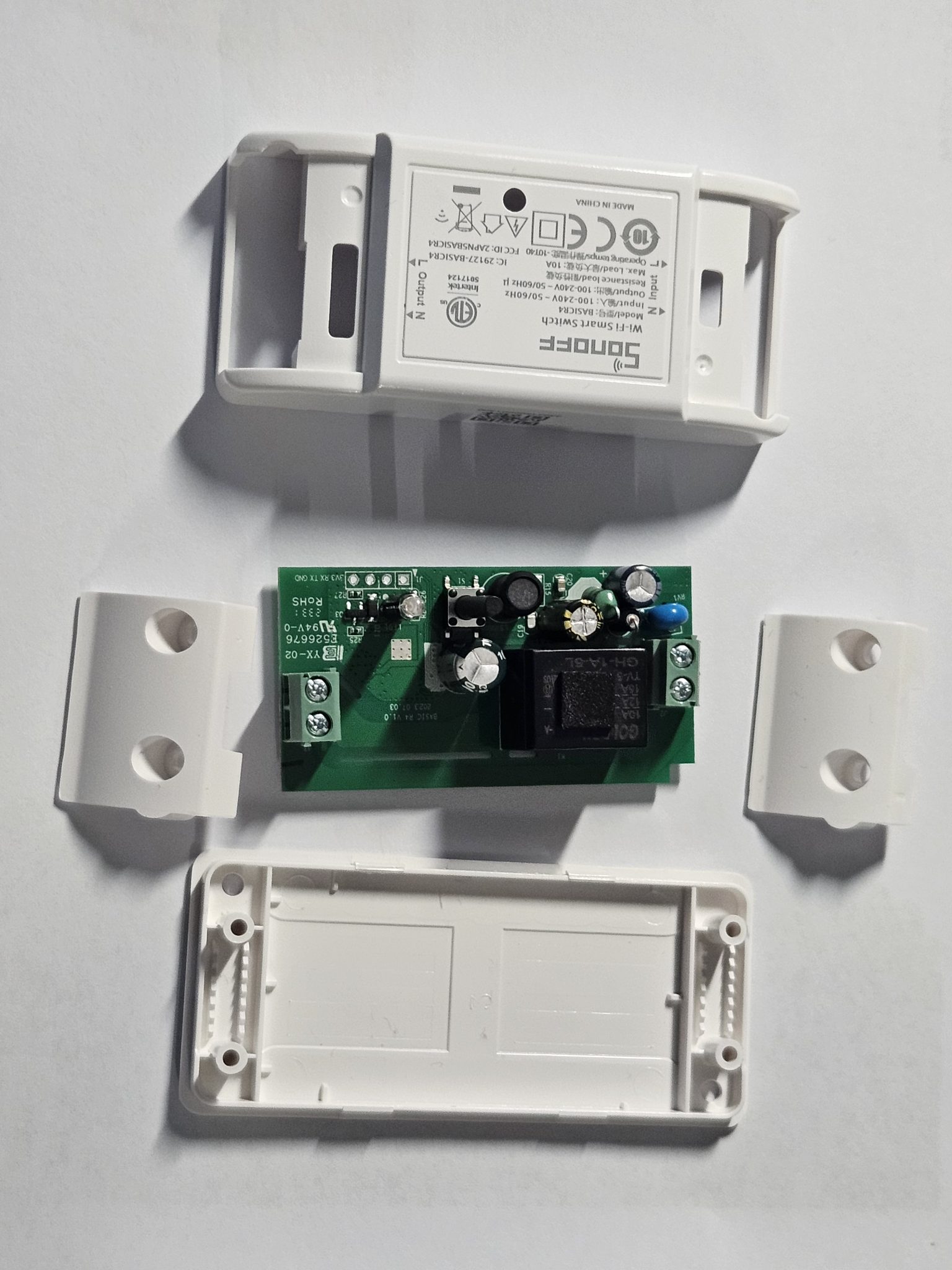 Flashing Tasmota on a Sonoff Basic R4 & Configuring for Home Assistant – Baldacchino Automation