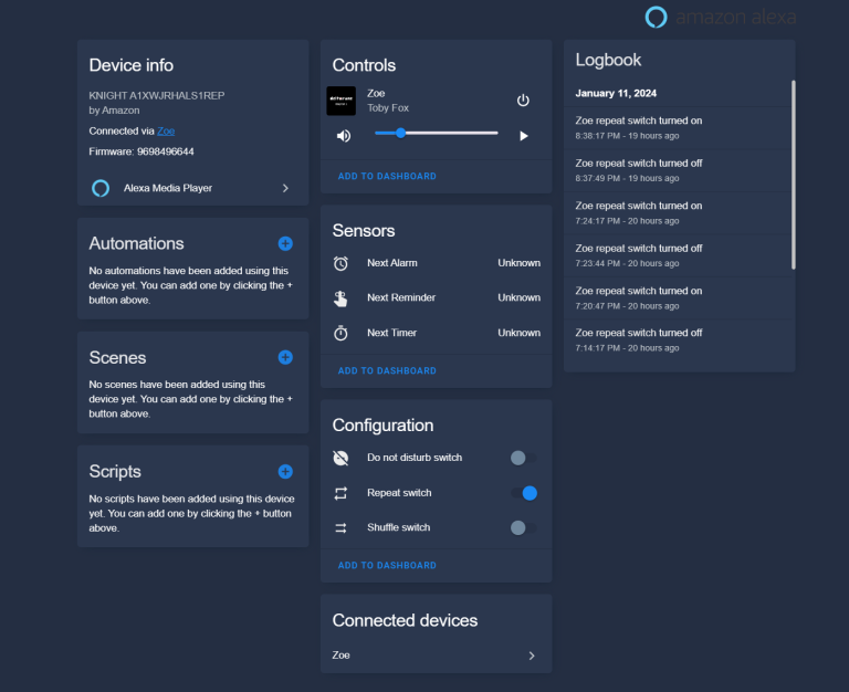 Building My Super Doorbell Part 1 Integrating Home Assistant Notifications Via Amazon Alexa