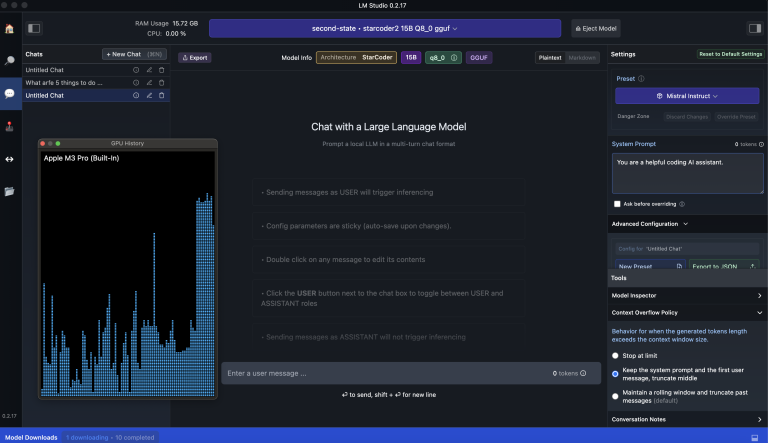 Building a GitHub CoPilot (Equivalent) Using LM Studio, Ollama & Continue Running On Apple ...