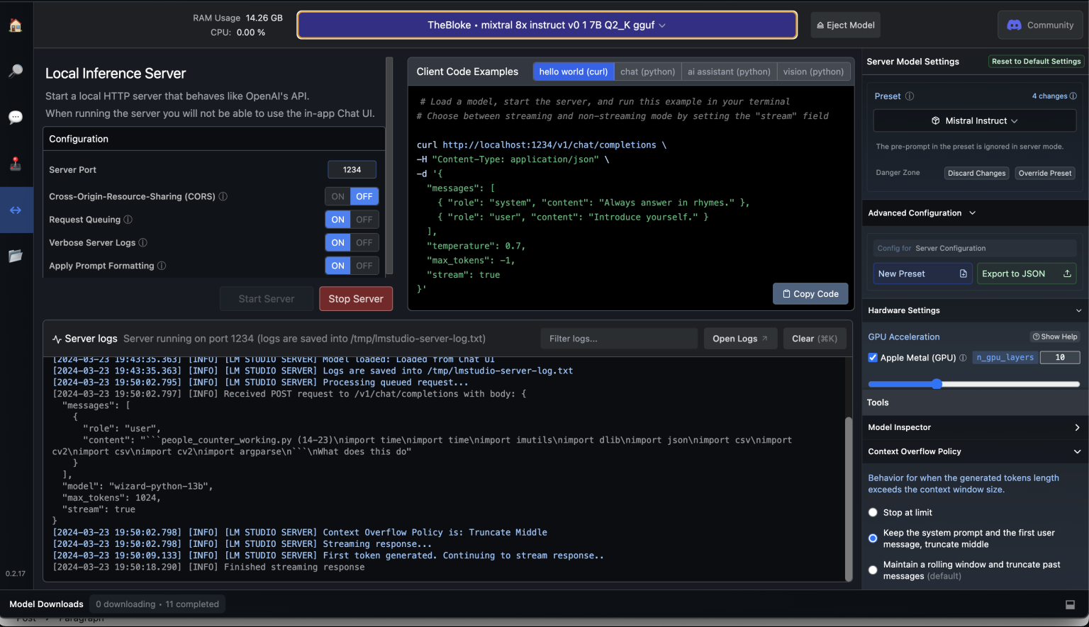 Building a GitHub CoPilot (Equivalent) Using LM Studio, Ollama & Continue Running On Apple ...