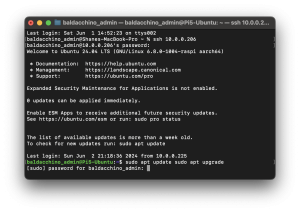 Installing TvHead End On a Raspberry Pi5 with Ubuntu 24.04 LTS – Baldacchino Automation
