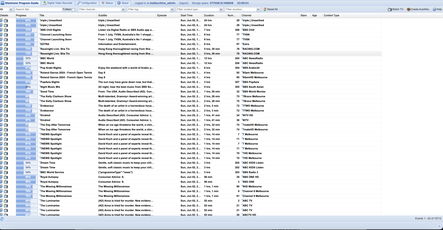 Installing TvHead End On a Raspberry Pi5 with Ubuntu 24.04 LTS – Baldacchino Automation