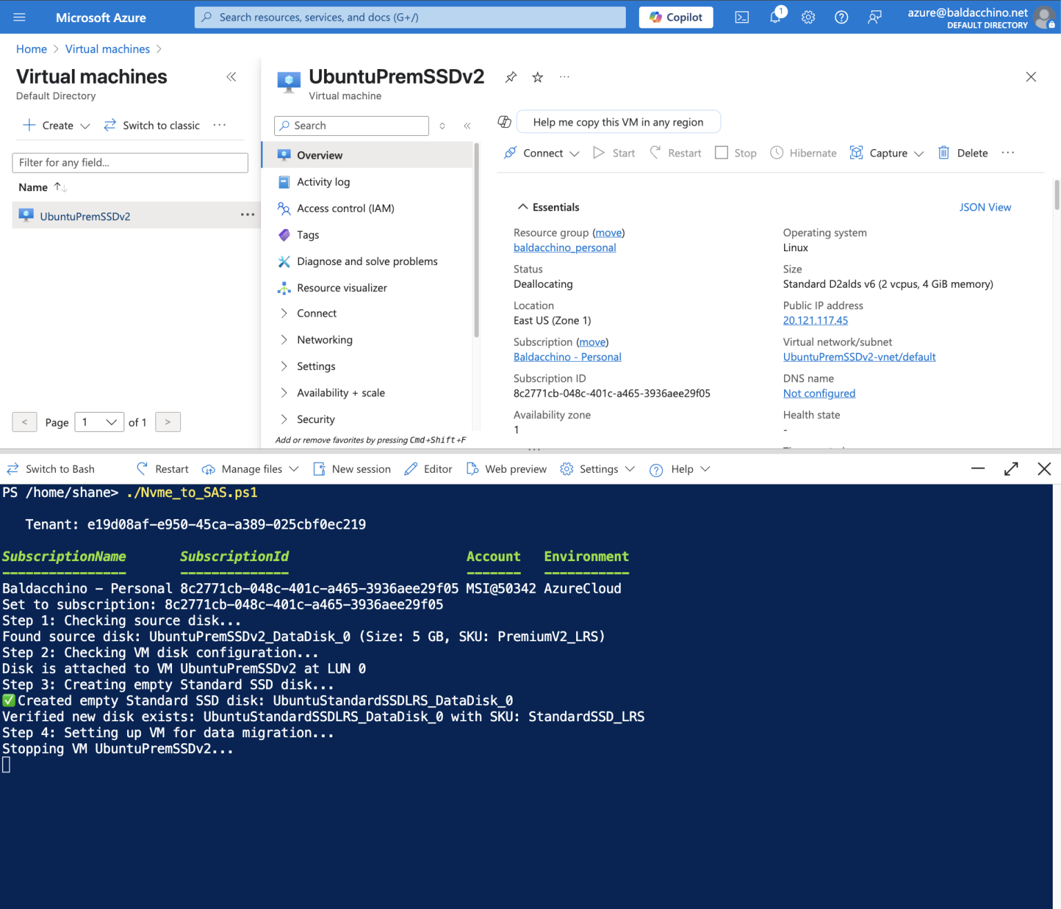 Downgrading From Azure Ultra Disks & Premium SSD V2 to Premium SSD ...