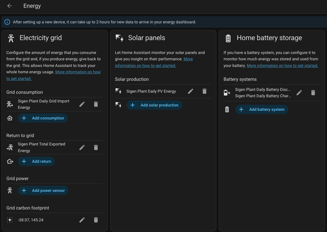 Integrating SigEnergy SigenStor Into Home Assistant Using Modbus – Baldacchino Automation